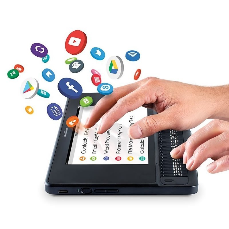 Bloco de Notas BrailleNote Touch 32 Plus Humanware