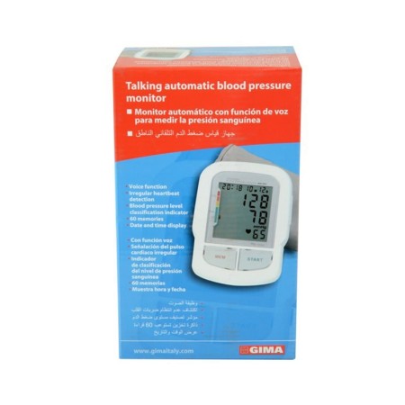 Medidor Tensão Arterial Gima KD-595 c/ Voz Portuguesa